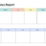 Free Project Status Report Template