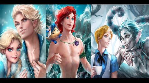 Si Las Princesas Disney Fueran Hombrescambio De Sexo Disney