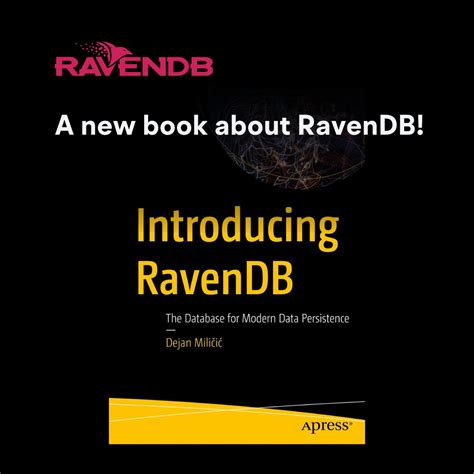 Ravendb On Linkedin A New Book About Ravendb Introducing Ravendb