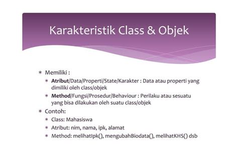 Pemrograman Berbasis Objek Pdf