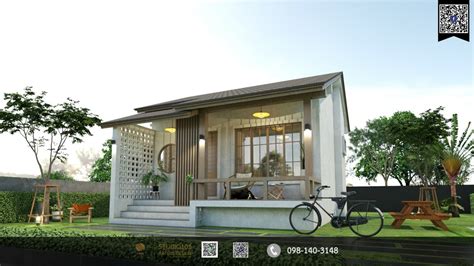 แบบบ้านชั้นเดียวสไตล์มูจิ Muji House ไซส์มินิ เน้นความเรียบง่าย ดีไซน์น่าอยู่