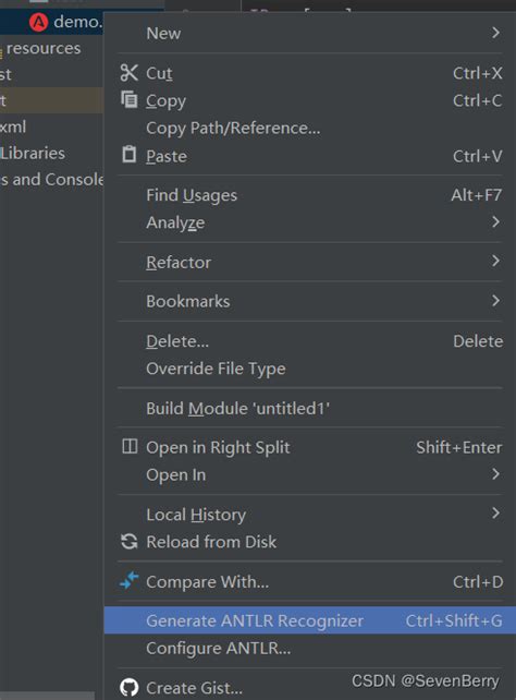 idea 中 antlr 4 的安装与使用 idea中使用antlr4 csdn博客