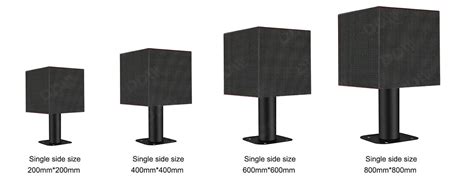 CU Series LED Cube Screen Led Cube Display Manufacturers DDW Display