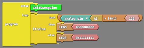 Graphical Programming With Ardublock Dwengo