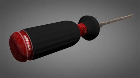 3d Hexagonal Screwdriver Turbosquid 1387803