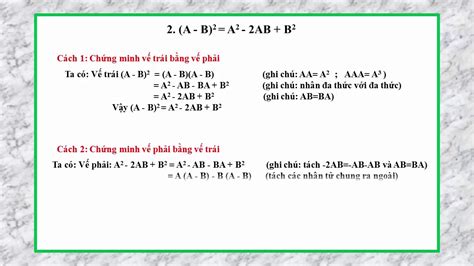 Bảy Hằng Đẳng Thức Đáng Nhớ Lớp 7 Giải Mã Bí Ẩn Của Toán Học