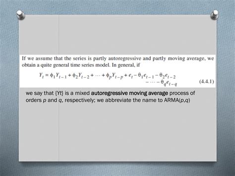 PPT Model ARMA PowerPoint Presentation Free Download ID