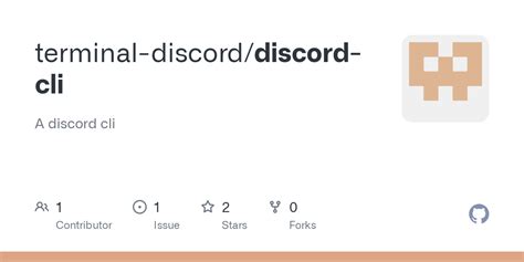 Github Terminal Discorddiscord Cli A Discord Cli