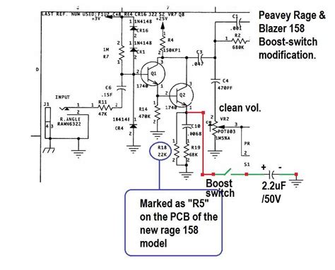 Unveiling The Peavey Rage 158 A Comprehensive Schematic Overview