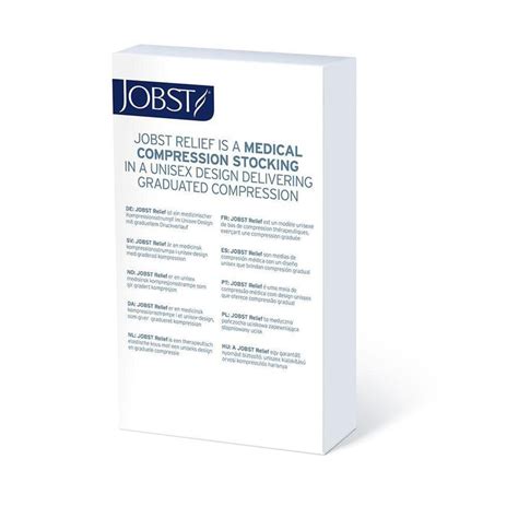 Jobst Relief 30 40 Mmhg Compression Stockings Thigh High Silicone Band