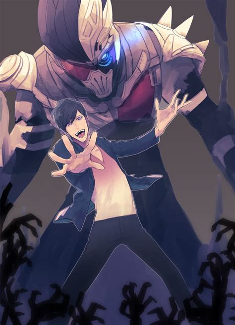 Kamen Rider Genm And Dan Kuroto Kamen Rider And 1 More Drawn By Nbk