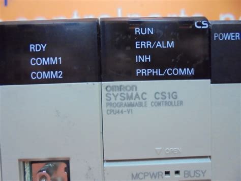 Omron Sysmac C200hw Cpu44 V1 Cs1g Sets