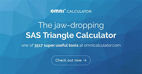 Sas Triangle Calculator
