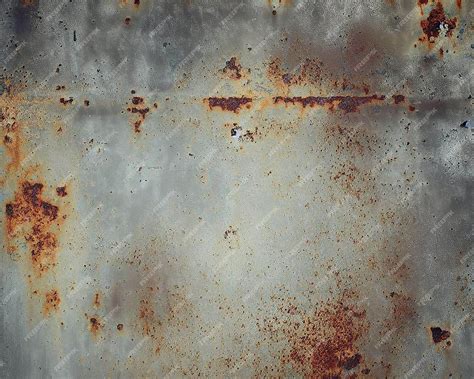 Premium Photo | Gray metal background with rost