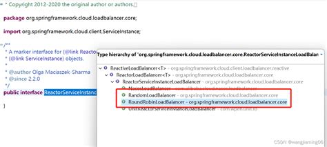 Springcloud自定义负载均衡loadbalancerreactorserviceinstanceloadbalancer Csdn博客