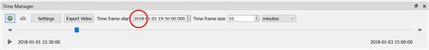 Qgis Timemanager Not Working With Integer Timestamp Format