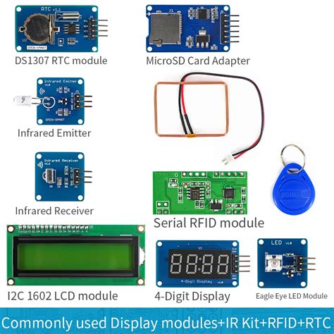 Open Smart Rich Sensor Module Kit C With Atmega328p Board Mp3 Rtc Ntc
