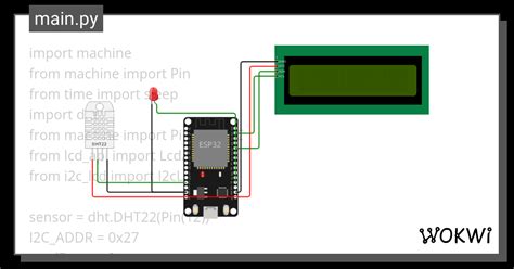 Dhtlcdesp Wokwi Esp32 Stm32 Arduino Simulator