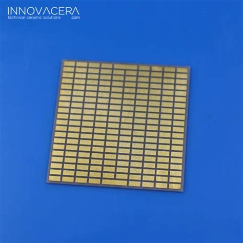 Innovacera Electrical Dcb Dbc Dpc Alumina Metallized Ceramic Dbc Substrate For Power Electronics