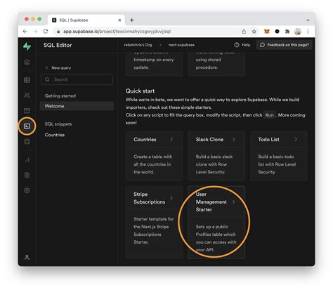 Adding A User Profile To Our Supabase User