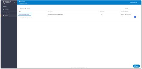 The End User Training Dashboard Knowledge Base