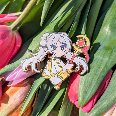 Frieren Hard Enamel Pin Etsy