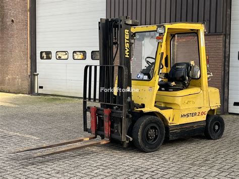 Hyster H2 00 Xm Sideshift Lpg Gas 2001 Gas Forklift For Sale