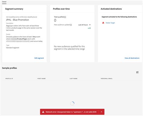 Solved Personnalisation Based On Aep Edge Segmentation Adobe Experience League Community 542251