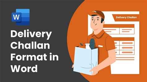 delivery challan format in word free download
