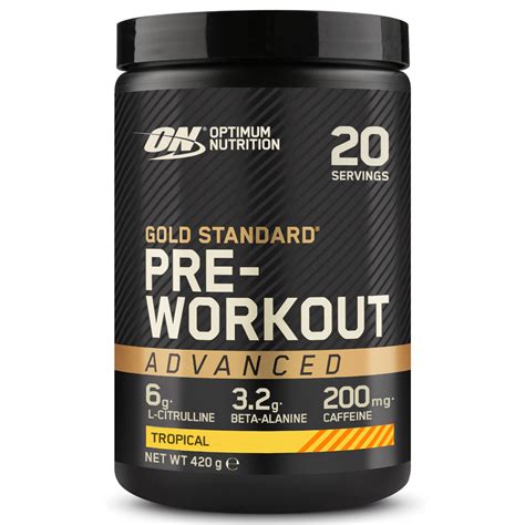 Gold Standard Pre-Workout ADVANCED 420g - Optimum Nutrition • 17290 Ft ...