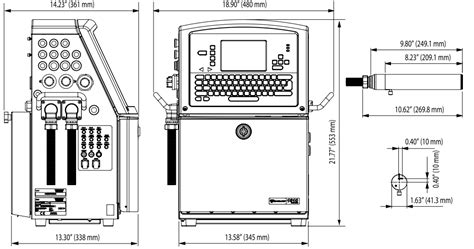 Videojet 1610 Two Print Head Videojet Small Character Inkjet Coder Printing Exp Date Code Lot
