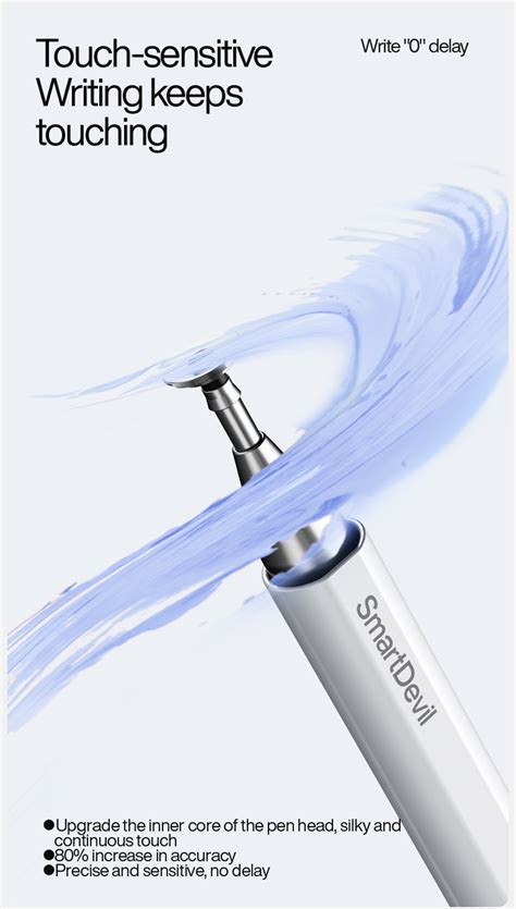 Smartdevil Capacitive Pen Stylus For Tablet Phone Magnetic Stylus For Drawing Clips Shopee