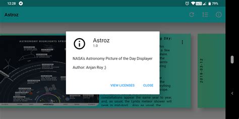 Show Astronomy Picture Of The Day Built With Flutter