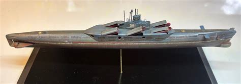 Submarine Project By Rgl Finished 1350 Plastic Type Vii Type