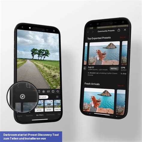 Darkroom Startet Preset Discovery Tool Zum Teilen Und Installieren Von Fotobearbeitungsstilen