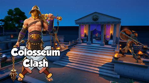 🗡 Colosseum Clash 🏹 [ Zane26 ] Fortnite Creative Map Code