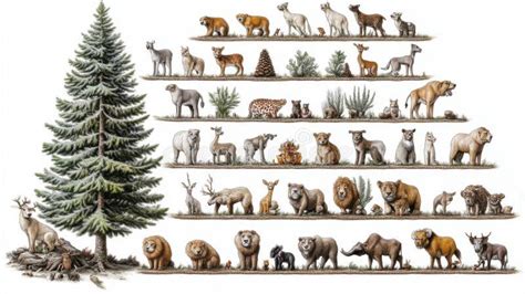 Mammal Evolution Chart Stock Illustrations 17 Mammal Evolution Chart