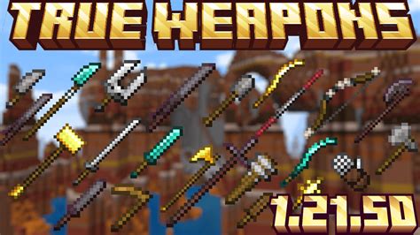 True Weapons Minecraft Addon