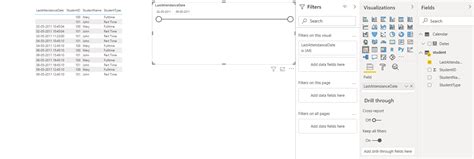 solved dax to determine the date column with null value