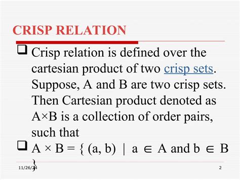Unit 4 Crisp Relation And Defuzzificationppt
