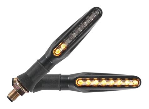 Speedmetal LED Sequential Streaming Turn Signals Cycle Gear