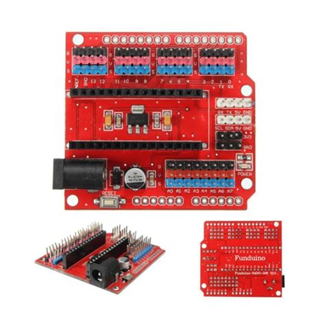 Arduino Nano Sensör Shield Funduino Fapatech