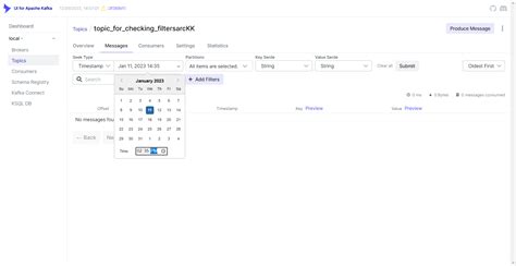 Wrong Time Format Of Timestamp Filter Calendar · Issue 3215 · Provectuskafka Ui · Github