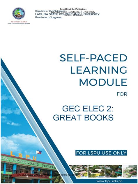 Gec Elec 2 Great Books Laguna State Polytechnic University Pdf