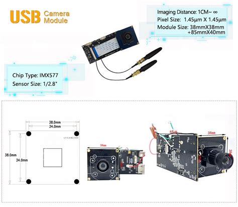 China 12mp Imx577 Fixed Focus Usb Camera Module Suppliers Factory