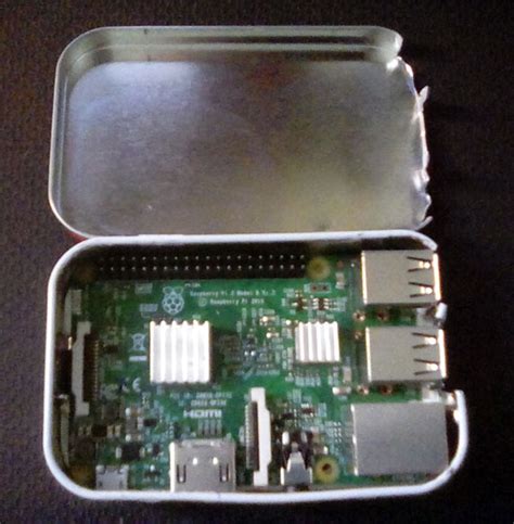 Raspberry Pi Altoids Case Media Design Lab
