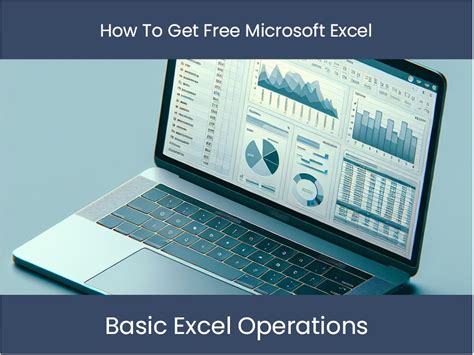 Tutorial De Excel Cómo Obtener Microsoft Excel Gratis Excel