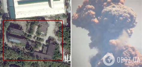 Війна в Україні воїни ГУР знищили черговий склад озброєнь окупантів вибух у Донецьку фото