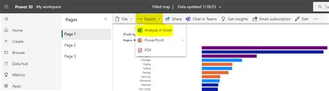 How To Export Power BI Charts To Excel Monocroft