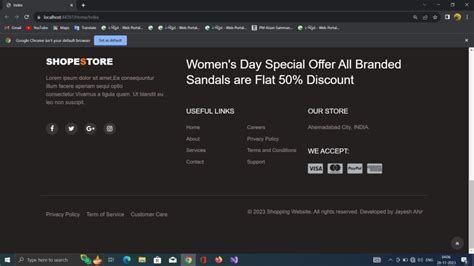 online shopping portal project in asp with source code and report